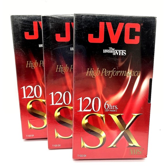 Cameras, Photo & Video | Jvc Vhs Tapes T12 Sx High Performance Blank ...